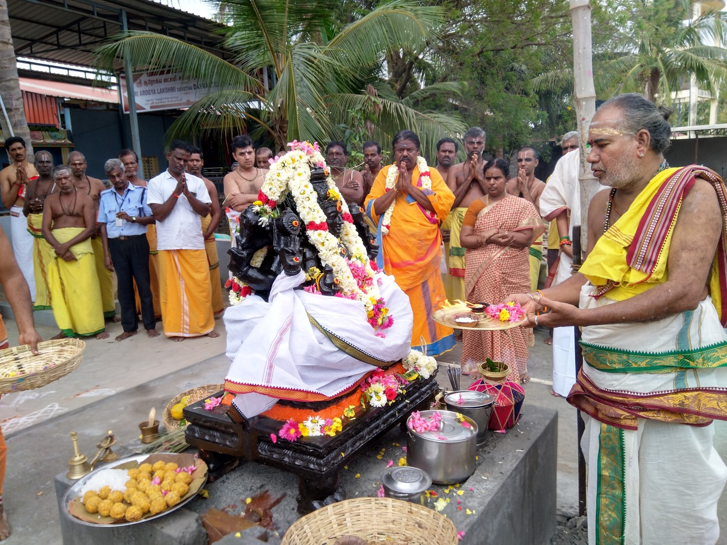 Sri Danvantri Temple (danvantri temple in walajapet, dhanvantri temple ...